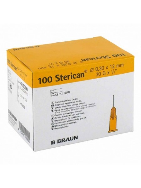 Sterican, Jednorazowa igła iniekcyjna 0,45x12mm (26G) 100szt, REF: 4665457